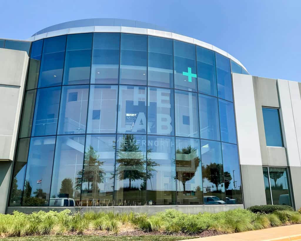 Lab by Evernorth Vinyl Graphics - Engraphix Architectural Signage, Inc.