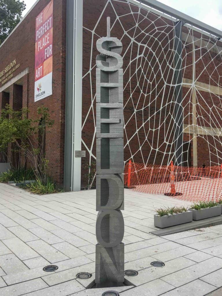 The Sheldon Concert Hall Sculpture - Engraphix Architectural Signage, Inc.