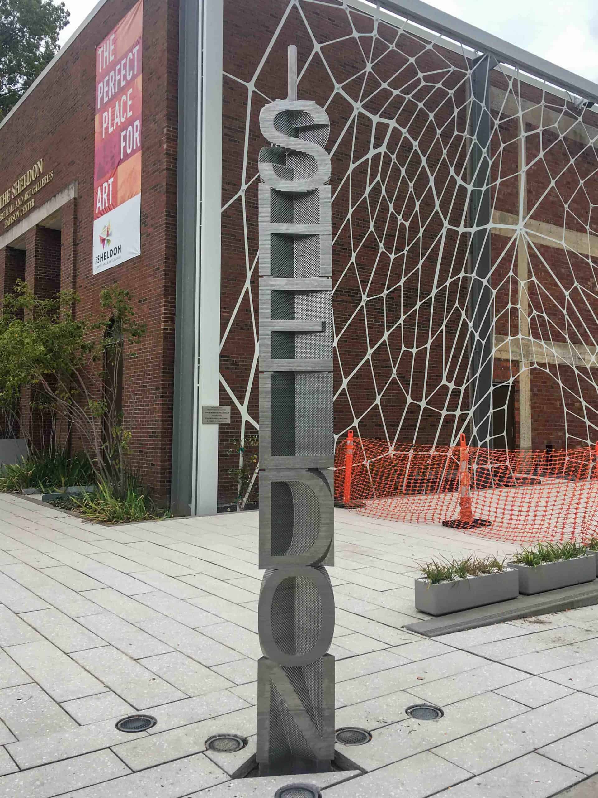 The Sheldon Concert Hall Sculpture - Engraphix Architectural Signage, Inc.