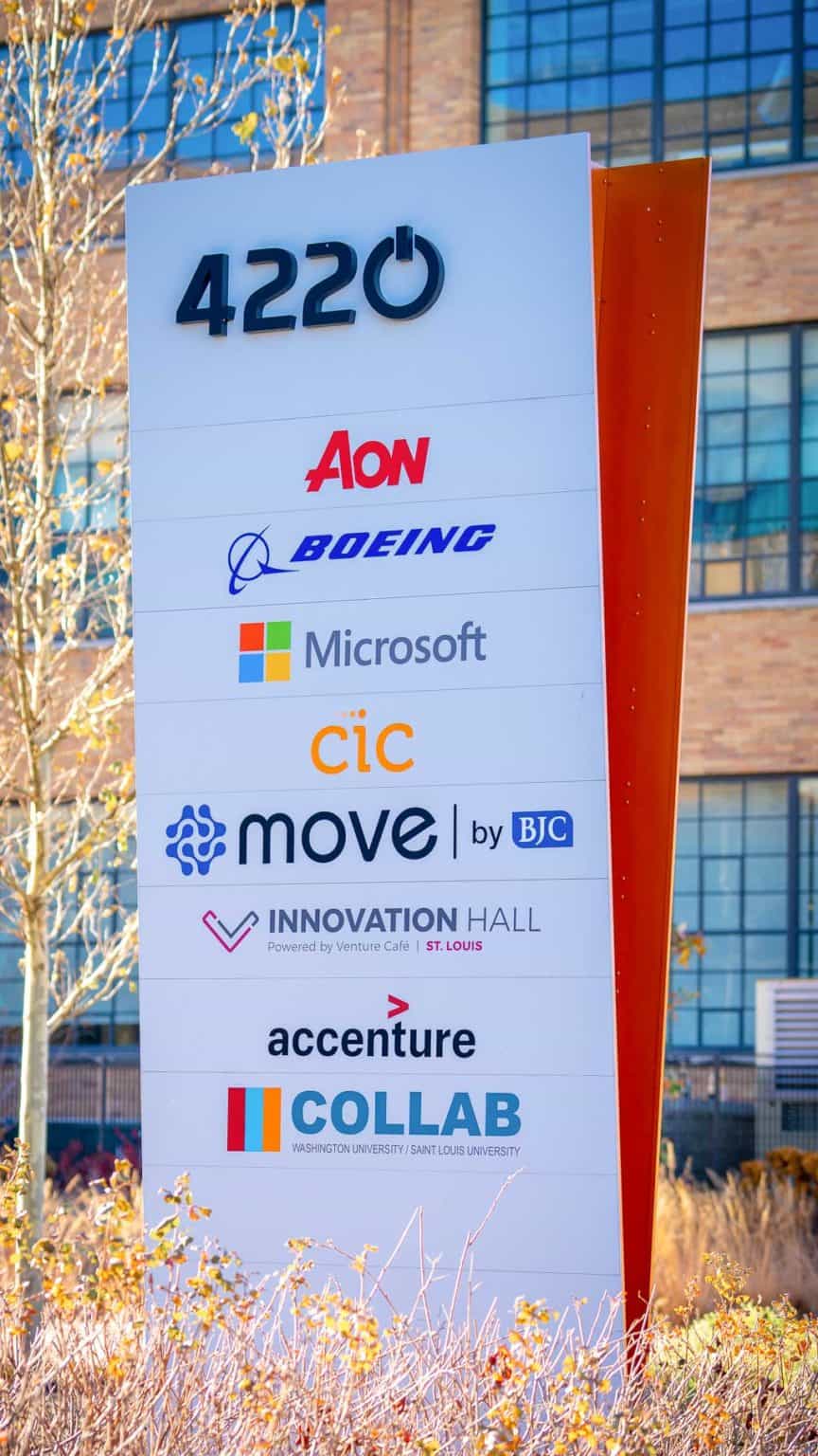 Wayfinding at Innovation Cortex - Engraphix Architectural Signage, Inc.