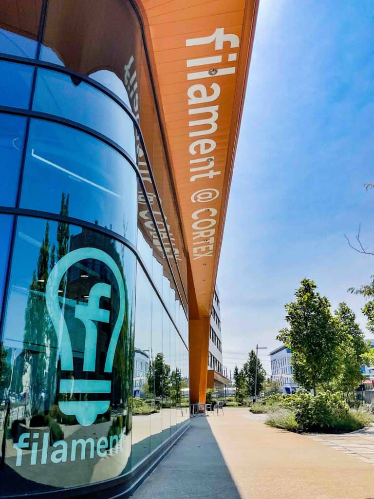 Innovation Cortex Outdoor Business Signs - Engraphix Architectural ...