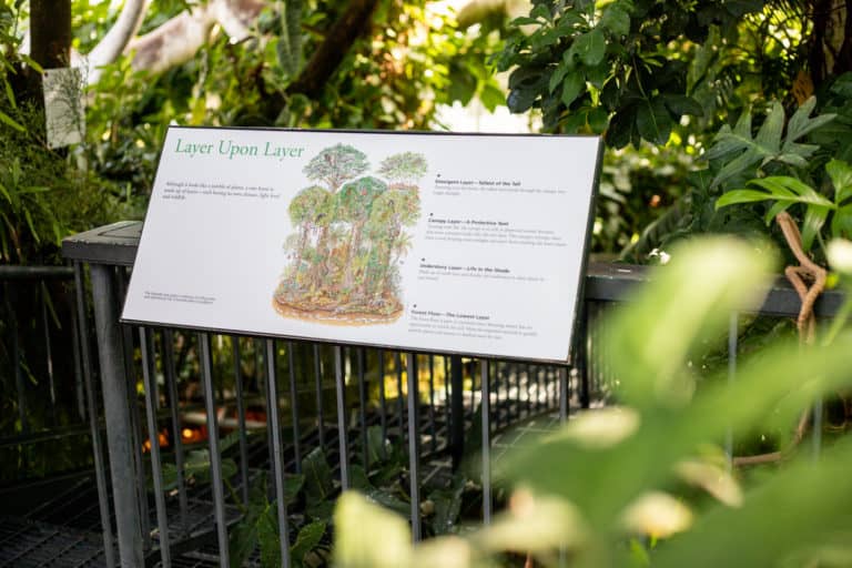 New York Botanical Garden Interpretive Signs - Engraphix Architectural ...