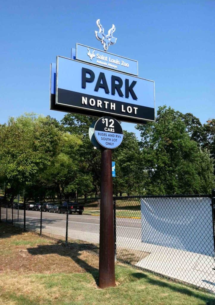Saint Louis Zoo Exterior Signs - Engraphix Architectural Signage, Inc.
