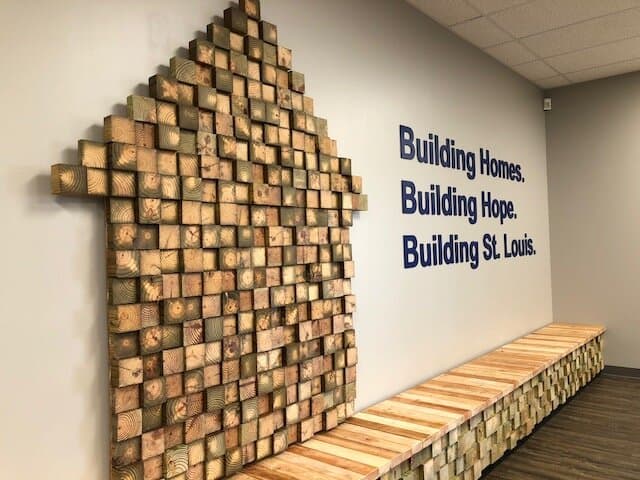 Habitat for Humanity Wood Donor Wall - Engraphix Architectural Signage ...