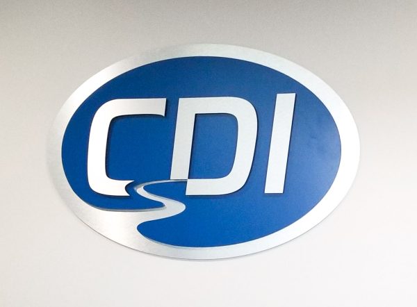 CDI Logo Sign - Engraphix Architectural Signage, Inc.