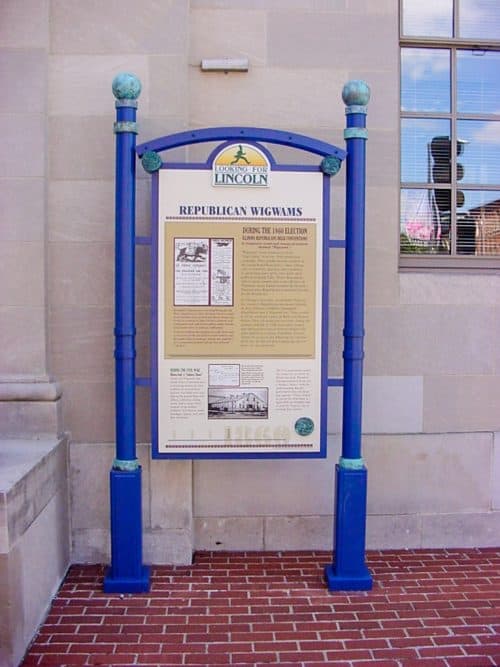 Looking for Lincoln Interpretive Trail Signs - Engraphix Architectural ...