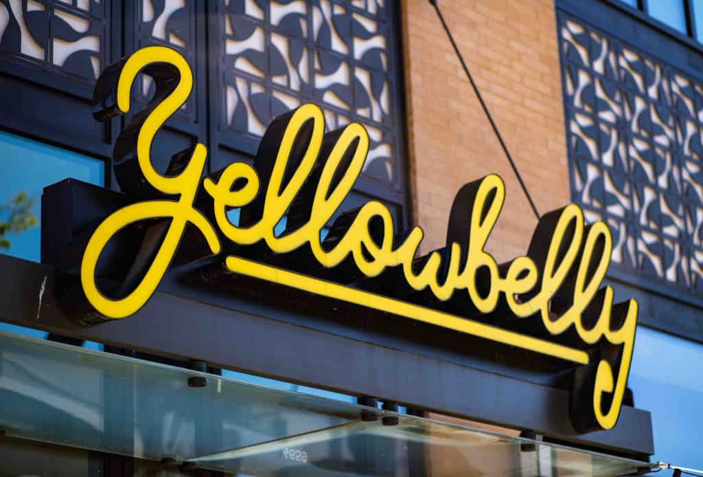 Exterior Restaurant Signage at Yellowbelly - Engraphix Architectural ...
