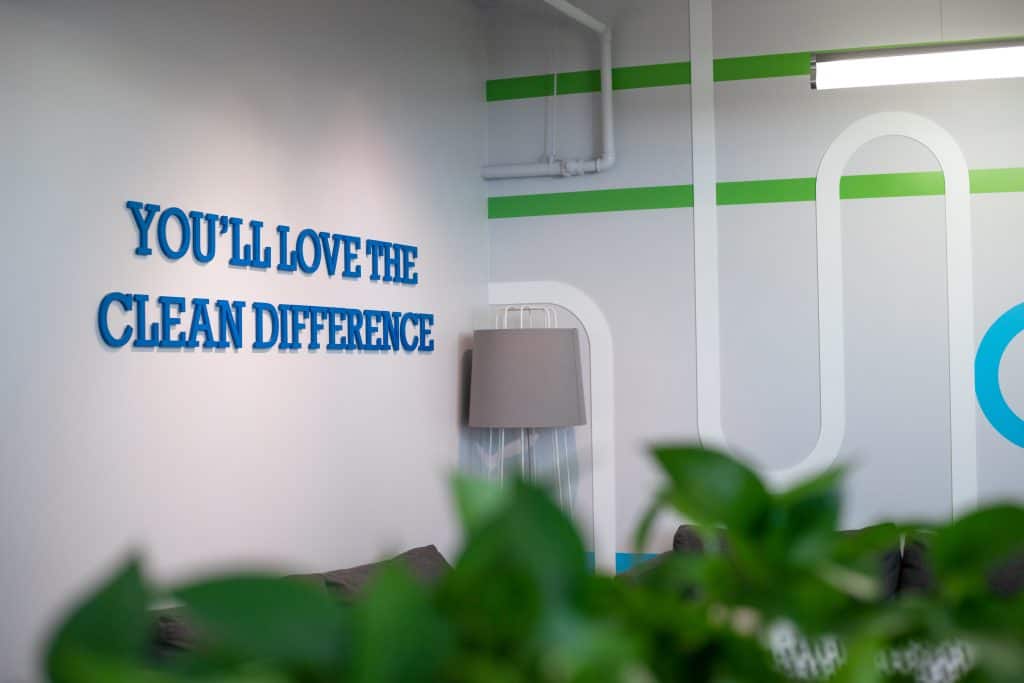 Clean Uniforms Office Decorative Vinyl Graphics - Engraphix ...