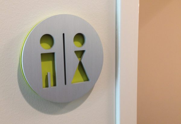 Custom Restroom Signs - Engraphix Architectural Signage, Inc.