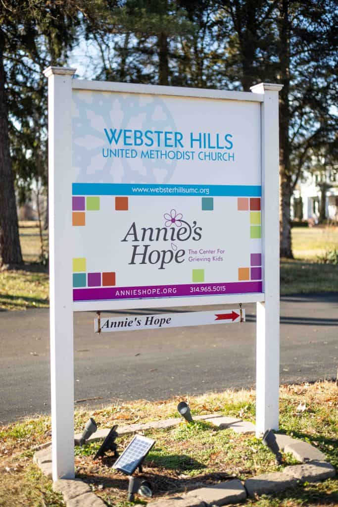 Annie’s Hope Nonprofit Exterior Sign - Engraphix Architectural Signage ...